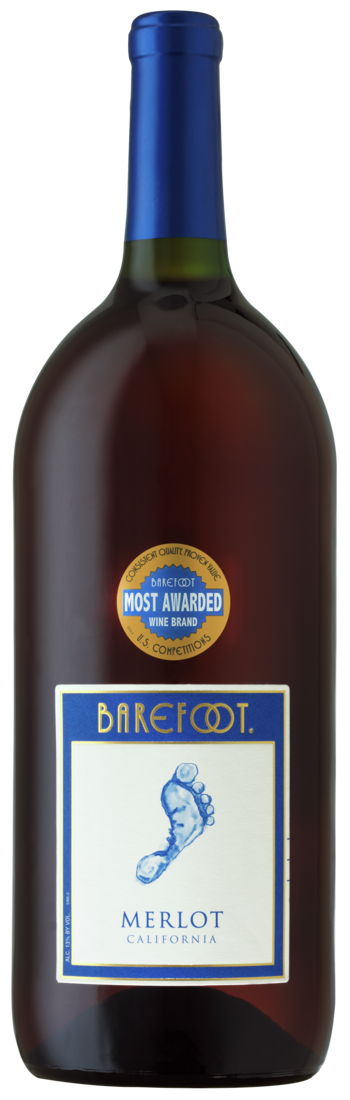 Barefoot Merlot 1.5L (Pack of 6) – BeverageWarehouse