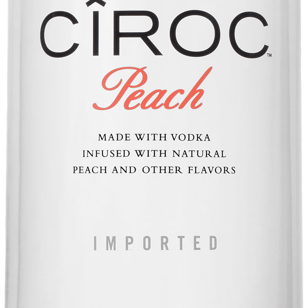 Ciroc Peach Label