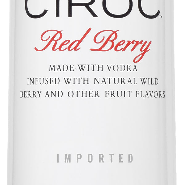 Ciroc Red Berry Label