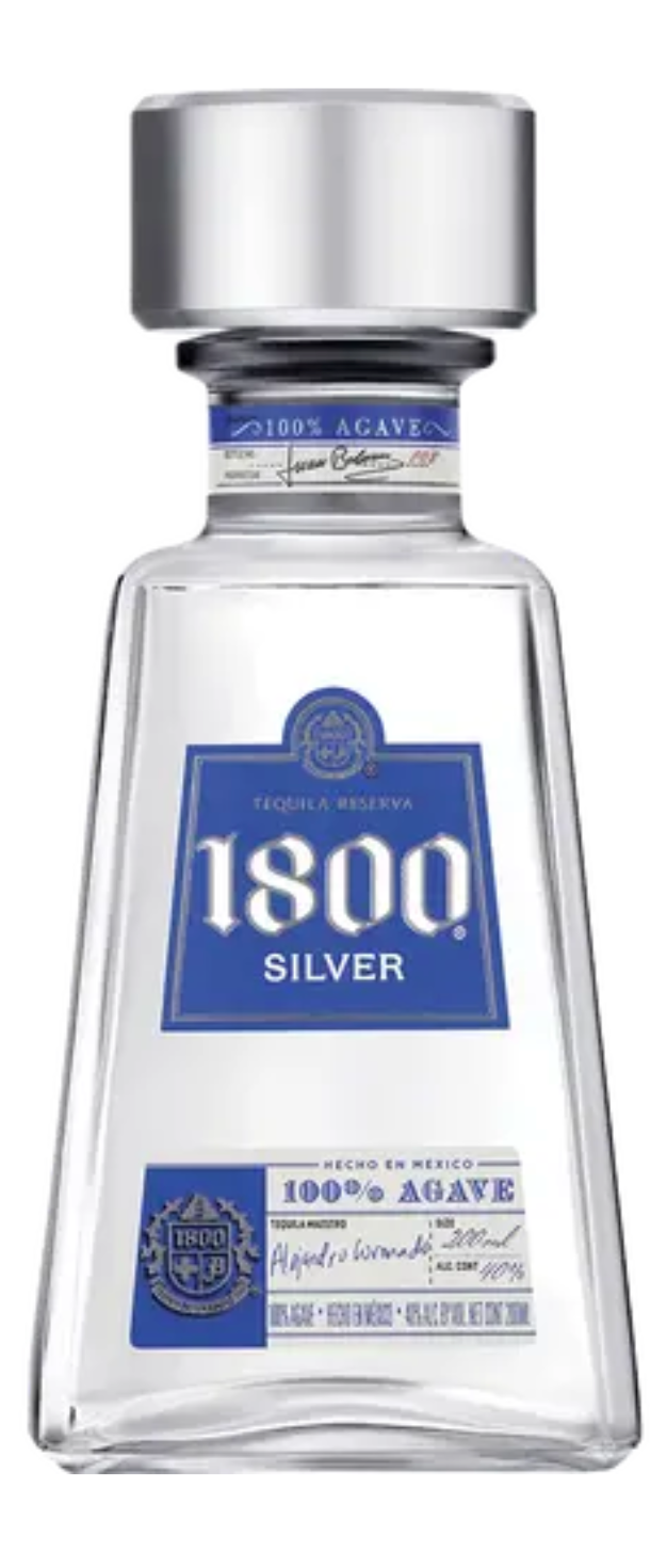 1800 SILVER 200ML – BeverageWarehouse