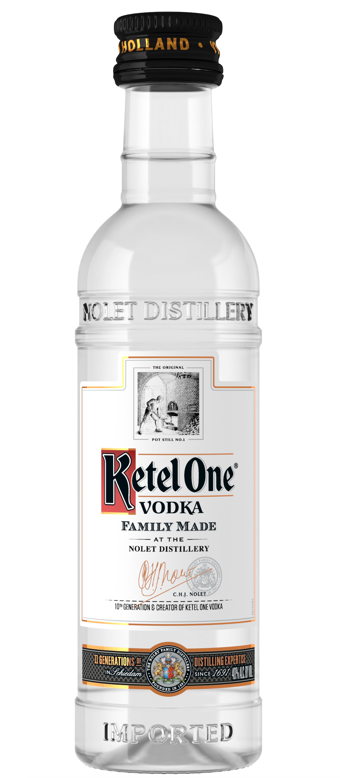 KETEL ONE (HOL) 50ML SLEEVE (12 BOTTLES) - BeverageWarehouse