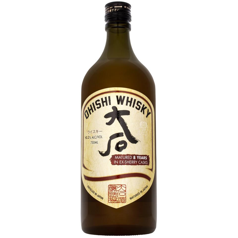 OHISHI WHISKY SHERRY CASK-8 YR – BeverageWarehouse