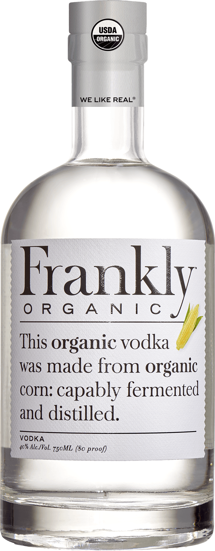 FRANKLY ORGANIC VODKA – BeverageWarehouse