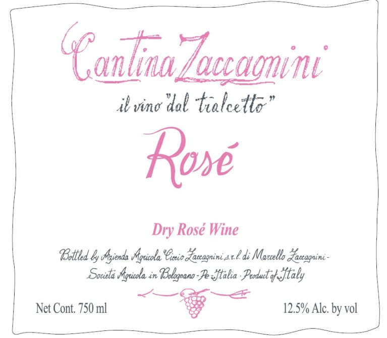Zaccagnini Rose Select SELEC – BeverageWarehouse