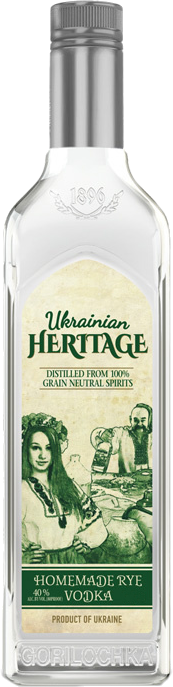 UKRAINIAN HERITAGE RYE VODKA – BeverageWarehouse